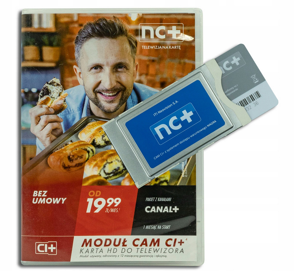 Moduł CI+ CAM NC+ 1 miesiąc START+ z Canal+ :: HeVeX - Cyfrowe Technologie
